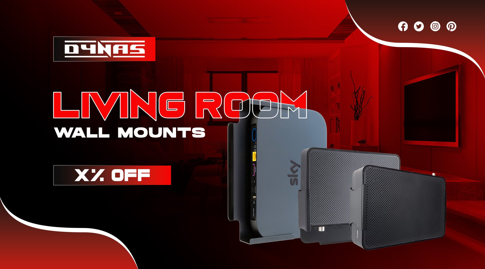 Set-Top Box Wall Mounts – Dynas Ltd